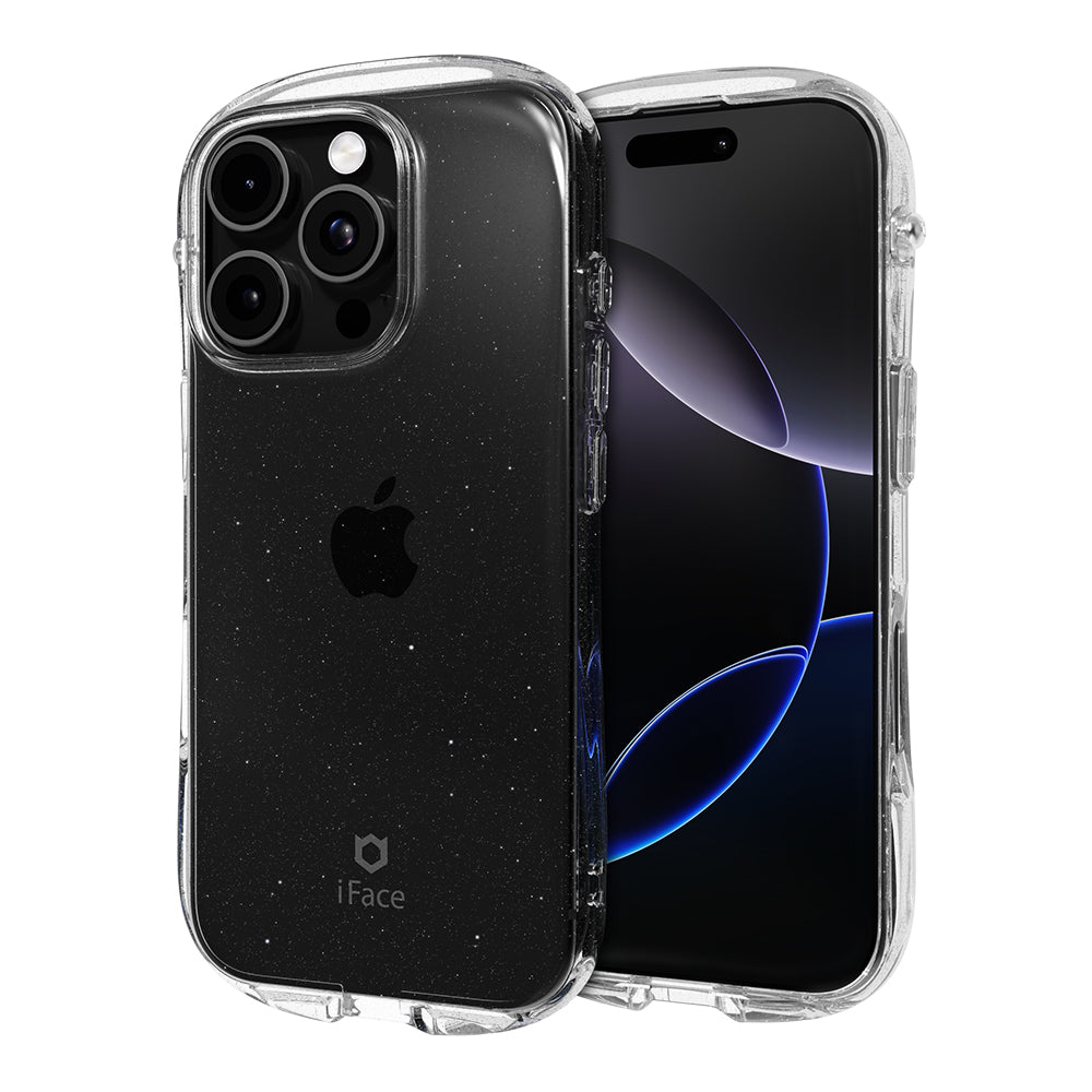 Look in Clear Glitter iPhone 16 Pro